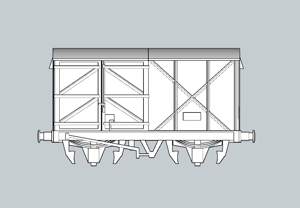 (N) BR PalVan d1/263 (5 Pack) [N-BR-W-B-1/263] - £20.00 : Gosport Railworks